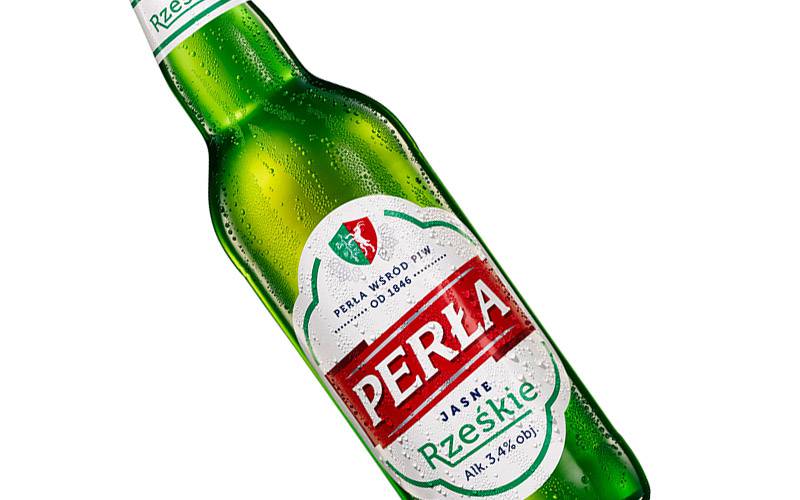 Perła - Browary Lubelskie wprowadza nowe piwo - Perła Jasne Rześkie